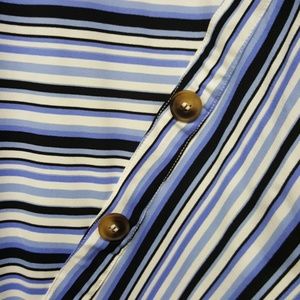 Como Blu | Tops | Striped Tunic Como Blu | Poshmark